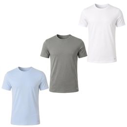 Calvin Klein Pack 3 Herren-Unterhemden Slim Baumwoll-Stretch-Mix NB4185