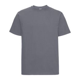 Russel Athletic Russell Europe Herren T-Shirt, Kurzarm (Grau)