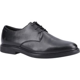 Hush Puppies Kye Leder Herren Schwarze Schn&uuml;rschuhe