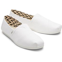 Toms Shoes TOMS Herren Alpargata Schuhe Wei&szlig; 34898-59712-07