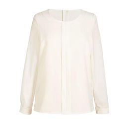 Brook Taverner - "Riola" Bluse f&uuml;r Damen, Lang&auml;rmlig (Cremefarbe)