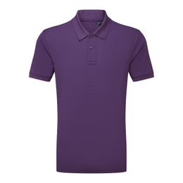 Asquith & Fox - "Glacier Tech" Poloshirt f&uuml;r Herren (Violett)