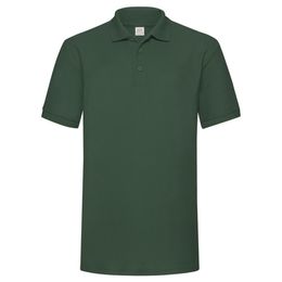 Fruit of the Loom - Poloshirt f&uuml;r Herren (Flaschengr&uuml;n)