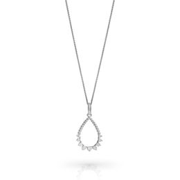 Orphelia 'Petal' Damenkette mit Anh&auml;nger aus 925er Sterlingsilber &ndash; Silber ZH-7564