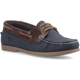 Sperry Balboa 2-Augen Boot Nubuck Damen Bootschuhe Navy/Braun