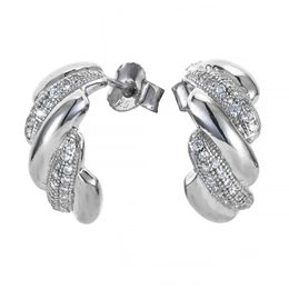 Orphelia 'Sabrina' Damen Ohrstecker aus 925 Sterling Silber - Silber ZO-7348