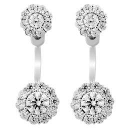 Orphelia 'Victoria' Ohrstecker f&uuml;r Damen aus 925er Sterlingsilber - Silber ZO-7222