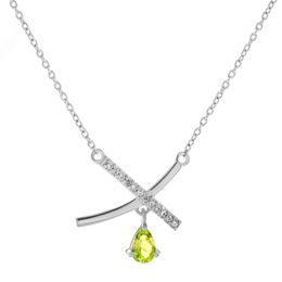Orphelia 'Charlotte' Halskette f&uuml;r Damen, 925 Sterlingsilber, Silber ZK-7580/P