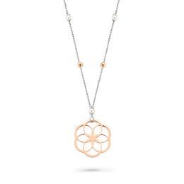 Orphelia 'Zahara' Damenkette mit Anh&auml;nger aus 925er Sterlingsilber, Silber/Ros&eacute;, ZK-7182