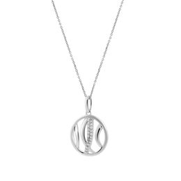 Orphelia Damen-Kette aus 925er Sterlingsilber mit Anh&auml;nger &ndash; Silber ZH-4768