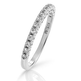 Orphelia 'Claire' Damen-Ring aus 925er Sterlingsilber &ndash; Silber ZR-7539