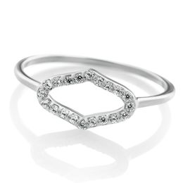 Orphelia 'Normandy' Damen-Ring aus 925er Sterlingsilber &ndash; Silber ZR-7574