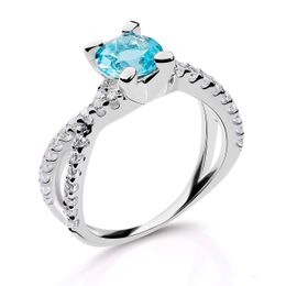 Orphelia Damen-Ring Sterling-Silber 925 &ndash; Silber ZR-7478/AQ