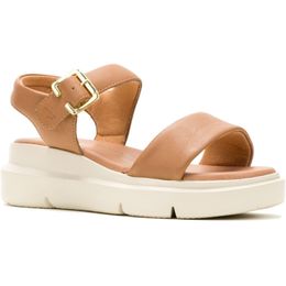 Hush Puppies Uplift Leder Damen Tan Sandalen