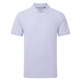 Asquith & Fox Herren Polo-Shirt, Kurzarm (Lavendel)