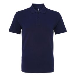 Asquith & Fox Herren-Poloshirt mit kurzen &Auml;rmeln (Marine)
