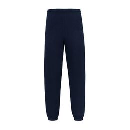 Fruit of the Loom Unisex Erwachsene Ikonische Premium Jogginghosen mit elastischen B&uuml;ndchen (Dunkelblau)