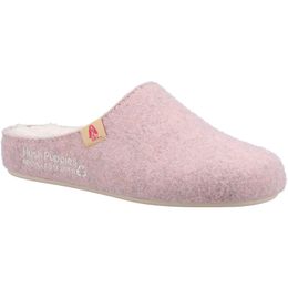 Hush Puppies The Good 90% Recyceltes RPET Polyester Damen Rosa Hausschuhe