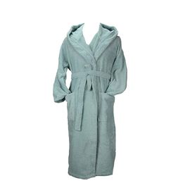 ARTG - "Robezz" Morgenmantel f&uuml;r Herren/Damen Unisex, Baumwolle aus biologischem Anbau (Gr&uuml;n)