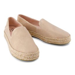 Toms Shoes TOMS Carolina Leder Damen Espadrilles in Blassrosa