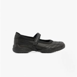 Skechers VELOCITY POUTY M&auml;dchen Leder-Schulschuhe Schwarz