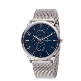 Pierre Cardin Pigalle Boulevard Silber Herren Armbanduhr CPI.2028