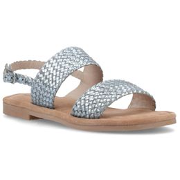 Hush Puppies Helene Sandale Leder Damen Blau Standard Sandalen
