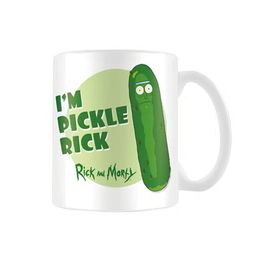Rick and Morty - "I&acute;m Pickle Rick" Kaffeebecher, 315ml (Wei&szlig;)