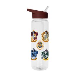 Harry Potter - Wasserflasche, Wappen, Kunststoff, 700ml (Transparent)