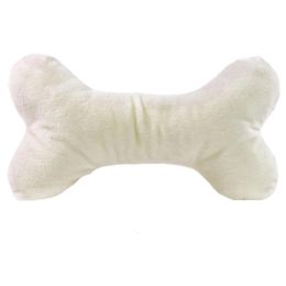 Mbw - Hunde Quietschspielzeug "MiniFeet", Knochen (Cremefarbe)