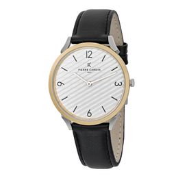 Pierre Cardin Pigalle Stripes Schwarz Herren Armbanduhr CPI.2015