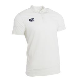 Canterbury Herren Kurzarm Cricket Shirt (Creme)