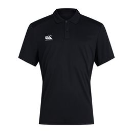 Canterbury Herren Club Dry Polo Shirt (Schwarz)