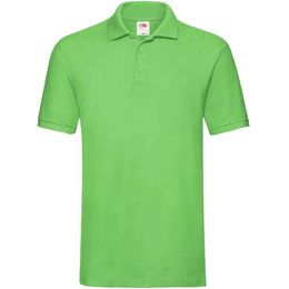 Fruit of the Loom Herren Premium Baumwolle Pique Polo Shirt (Limone)