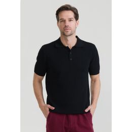 Polo Shirt Kurzarm Strick-Polo Shirt Kurzarm