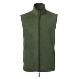 Premier Mens Artisan Fleece-Weste (Moosgr&uuml;n/Braun)