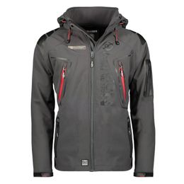 Geographical Norway - "Techno" Softshelljacke f&uuml;r Herren (Grau)