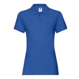 Fruit of the Loom - "Premium" Poloshirt f&uuml;r Damen (K&ouml;nigsblau)