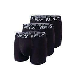 Replay - Boxershorts f&uuml;r Herren (3er-Pack) (Schwarz)