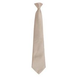 Premier Herren Clip-On-Krawatte, verschiedene Farben (Khaki)