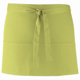 Premier Ladies/Womens Colours 3-Taschen-Sch&uuml;rze (Limette)