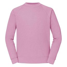 Fruit of the Loom - "Classic" Sweatshirt f&uuml;r Herren/Damen Unisex Raglan&auml;rmel (Hellrosa)