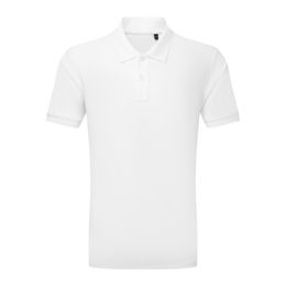 Asquith & Fox - "Glacier Tech" Poloshirt f&uuml;r Herren (Wei&szlig;)