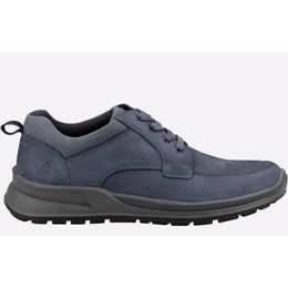 Hush Puppies Adam Nubuk Herren Marineblau Schn&uuml;rschuhe