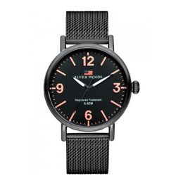 River Woods Delaware Schwarz Herren Armbanduhr RW420035