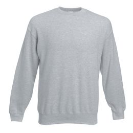 Fruit of the Loom Unisex Premium 70/30 Set-In Sweatshirt (Heather Grey)