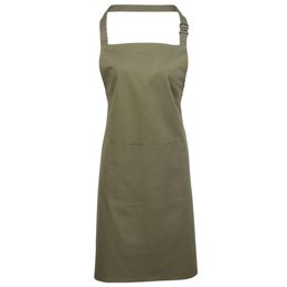 Premier Ladies/Womens Colours Bip Sch&uuml;rze mit Tasche (2er Pack) (Olive)