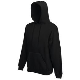 Fruit of the Loom Herren Premium 70/30 Kapuzensweatshirt / Hoodie (Schwarz)