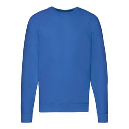 Fruit of the Loom - Pullover f&uuml;r Herren Raglan&auml;rmel (K&ouml;nigsblau)