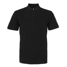 Asquith & Fox Herren-Poloshirt mit kurzen &Auml;rmeln (Schwarz)